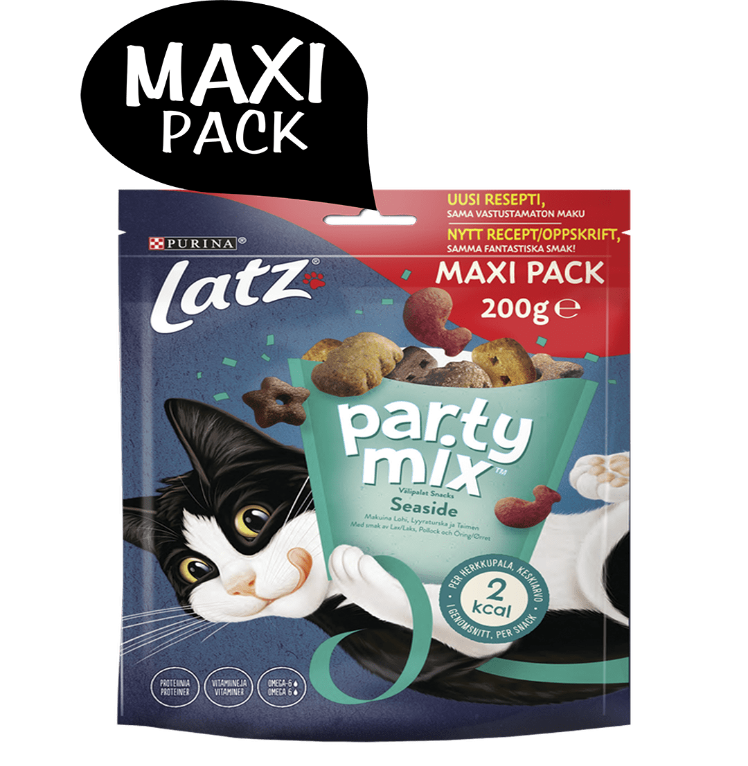 Latz® Party Mix Seaside Kattegodteri | Purina NO