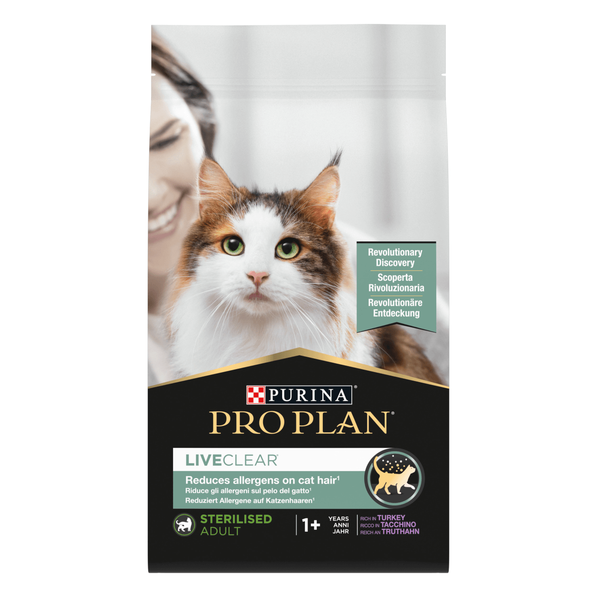 PRO PLAN LIVECLEAR Sterilised Adult Kalkun 1.4kg | Purina